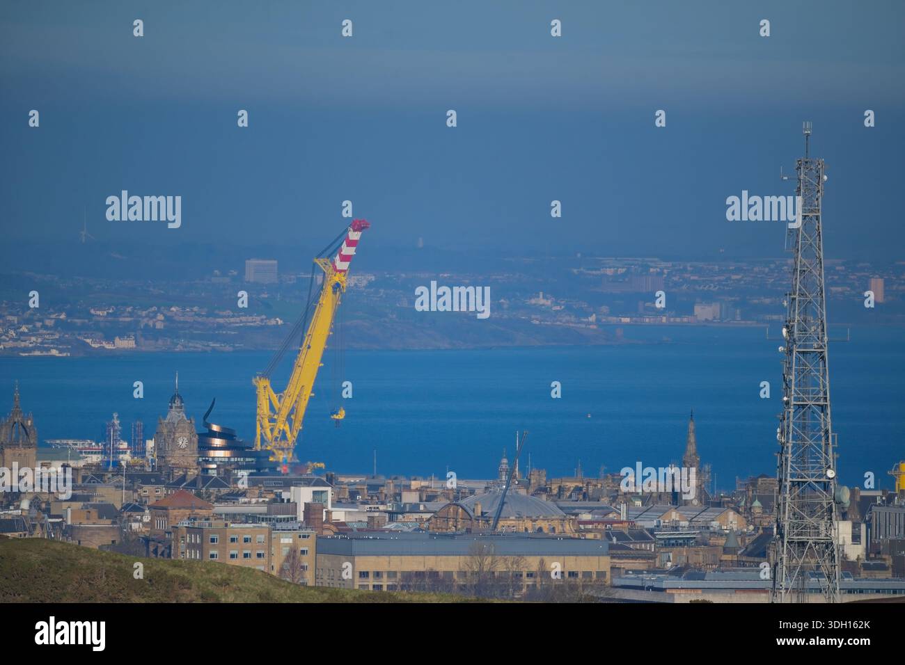 Edinburgh, Scotland. Monday 19th January, 2026 Viewed from the Braid ...