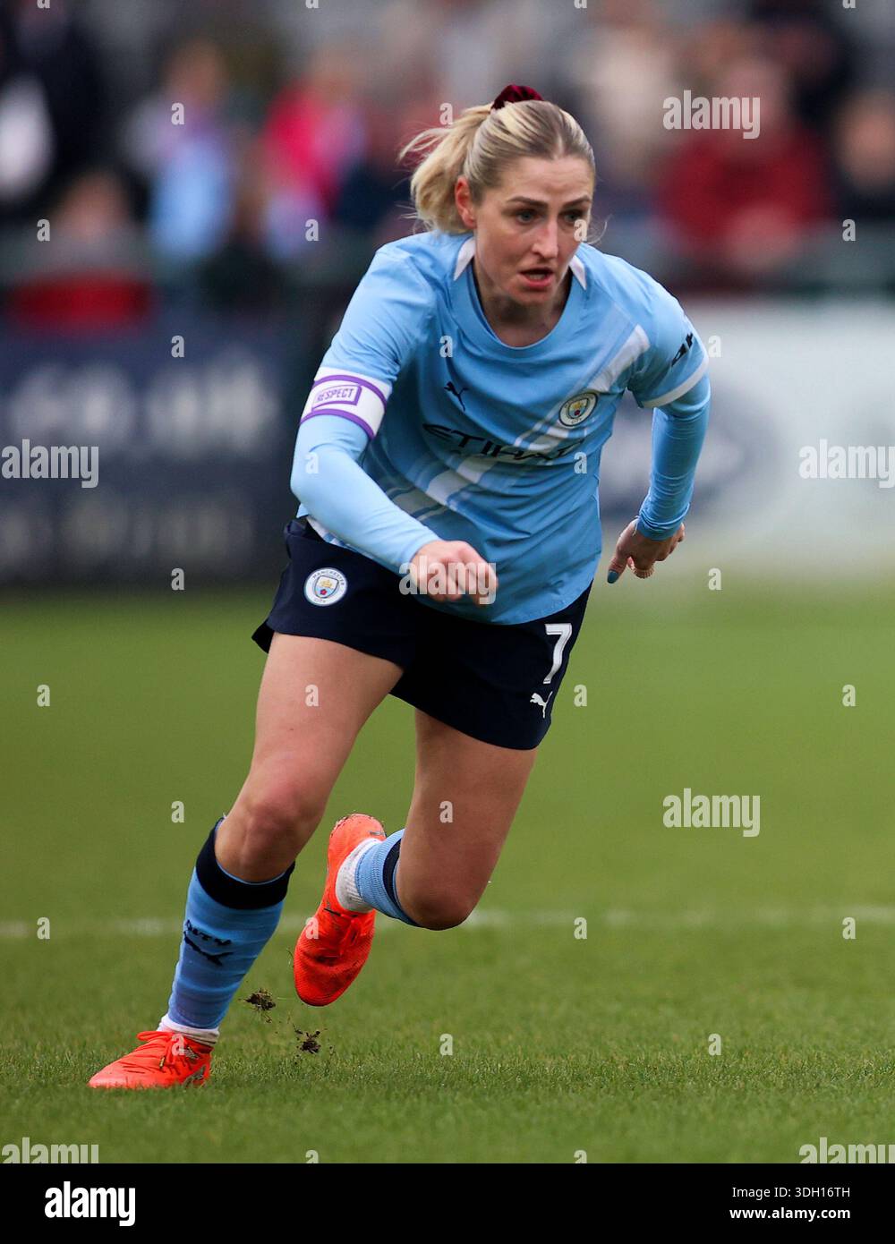 Manchester City's Laura Coombs during the Women's FA Cup fourth round ...