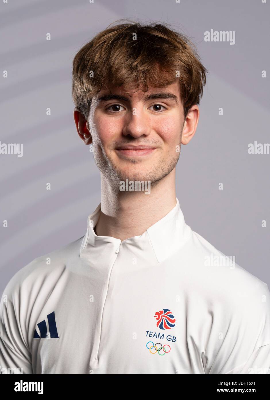 Edward Appleby during a Team GB kitting out session for Milano Cortina ...