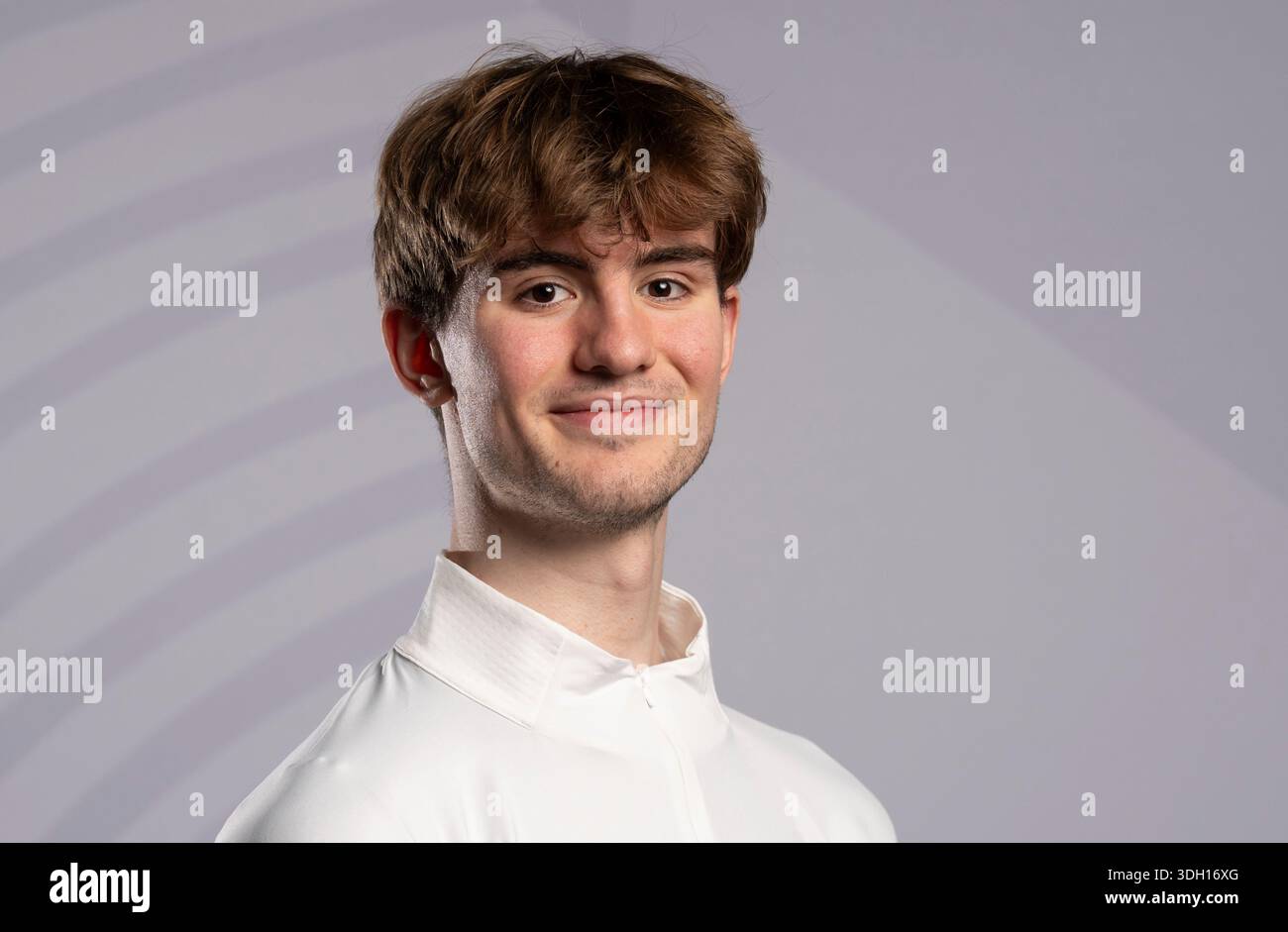 Edward Appleby during a Team GB kitting out session for Milano Cortina ...