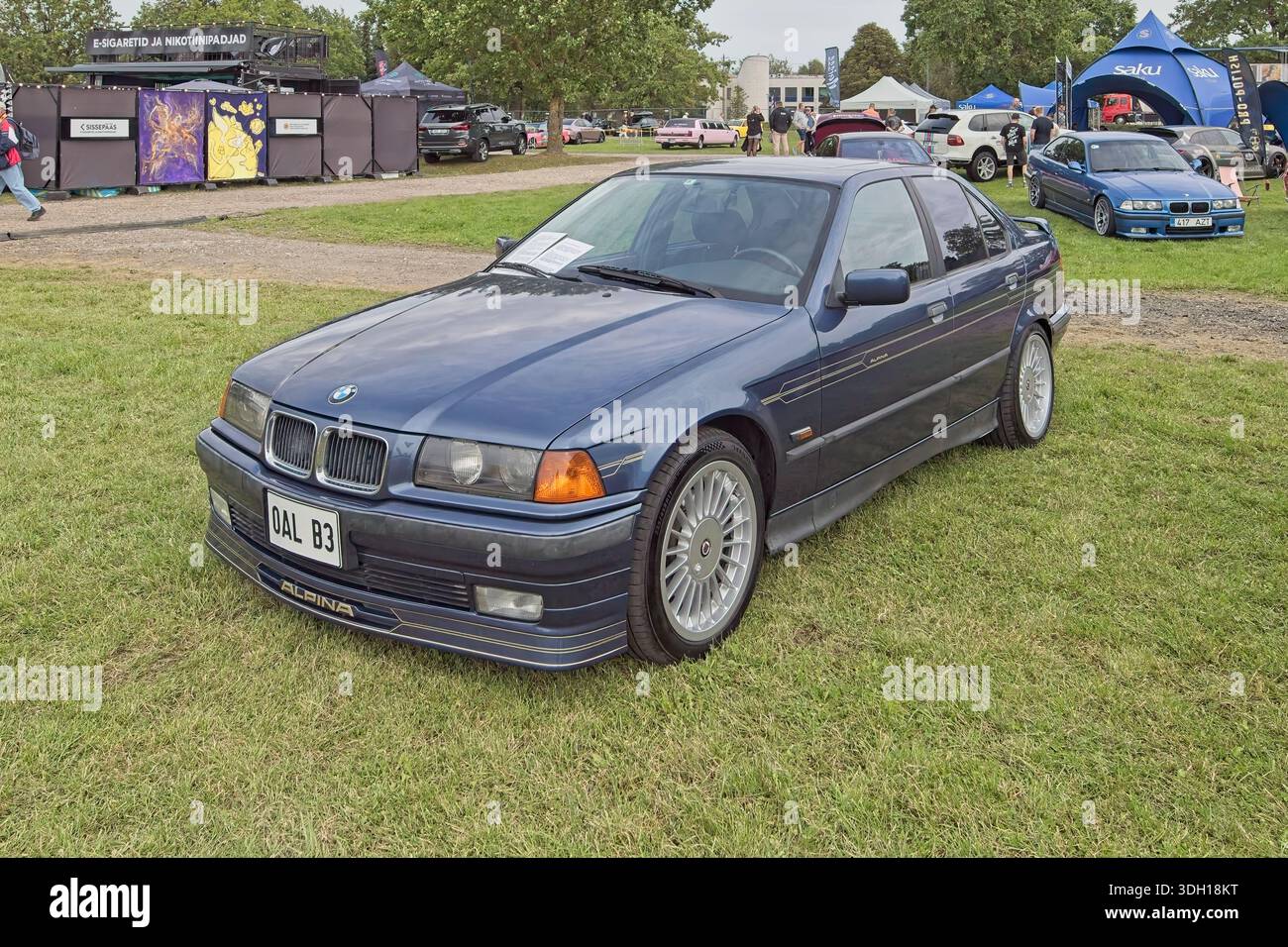 Tartu, Estonia, Europe - September 12, 2025: Alpina B3 3.0 car on ...