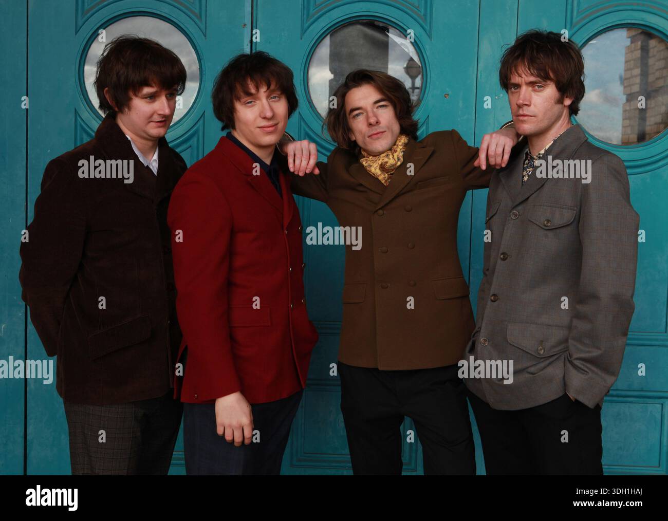 London, UK. Photocall for the cast of The Kinks inspired musical Sunny ...