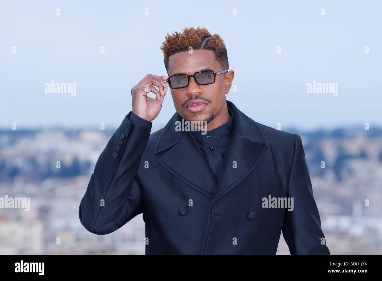 Rome, Italy. 19th Jan, 2026. Jeremy Pope attends the photocall of the ...