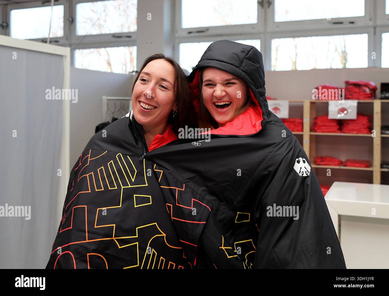Team Germany clothing for the Winter Olympics, Olympia Here in the ...