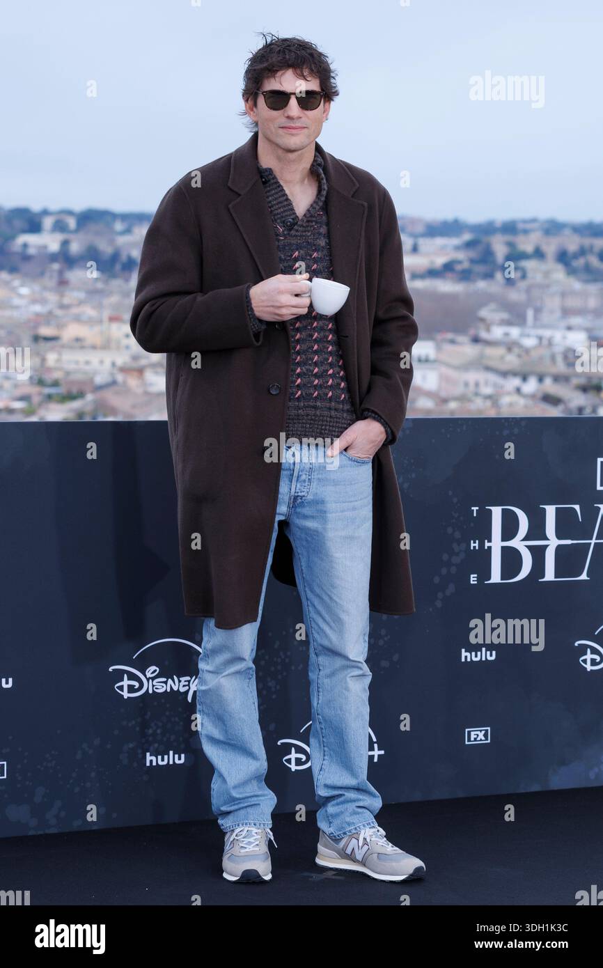 Rome, Italy. 19th Jan, 2026. Ashton Kutcher attends the photocall of ...