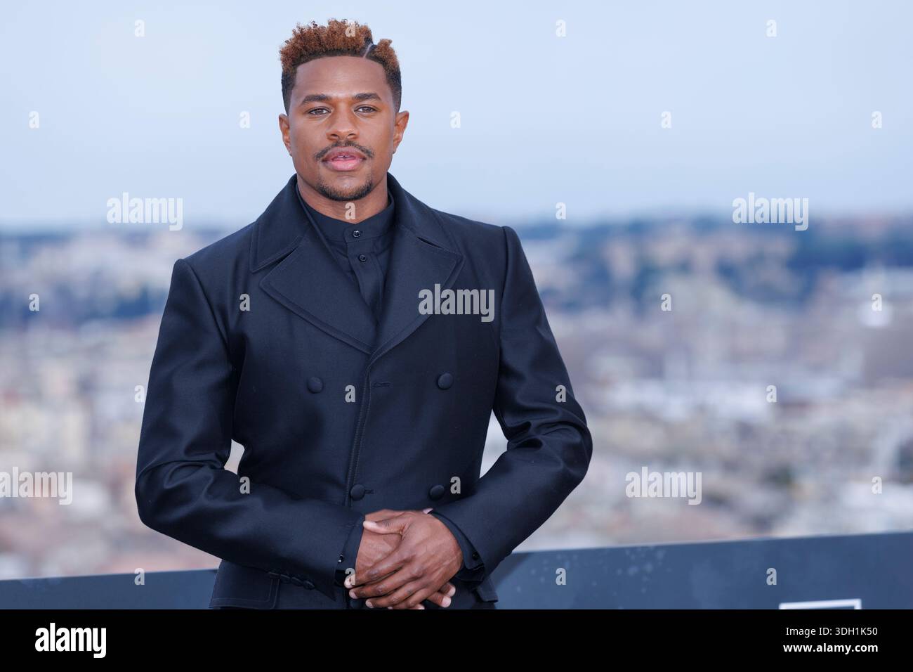 Rome, Italy. 19th Jan, 2026. Jeremy Pope attends the photocall of the ...