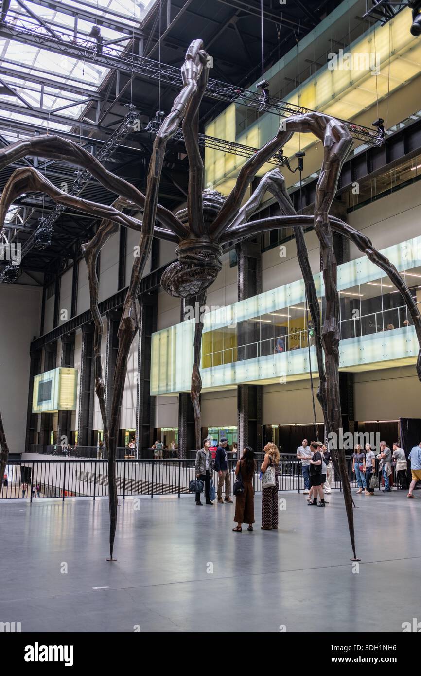 Maman Spider by Louise Bourgeois at the Tate Modern Art Museum in ...