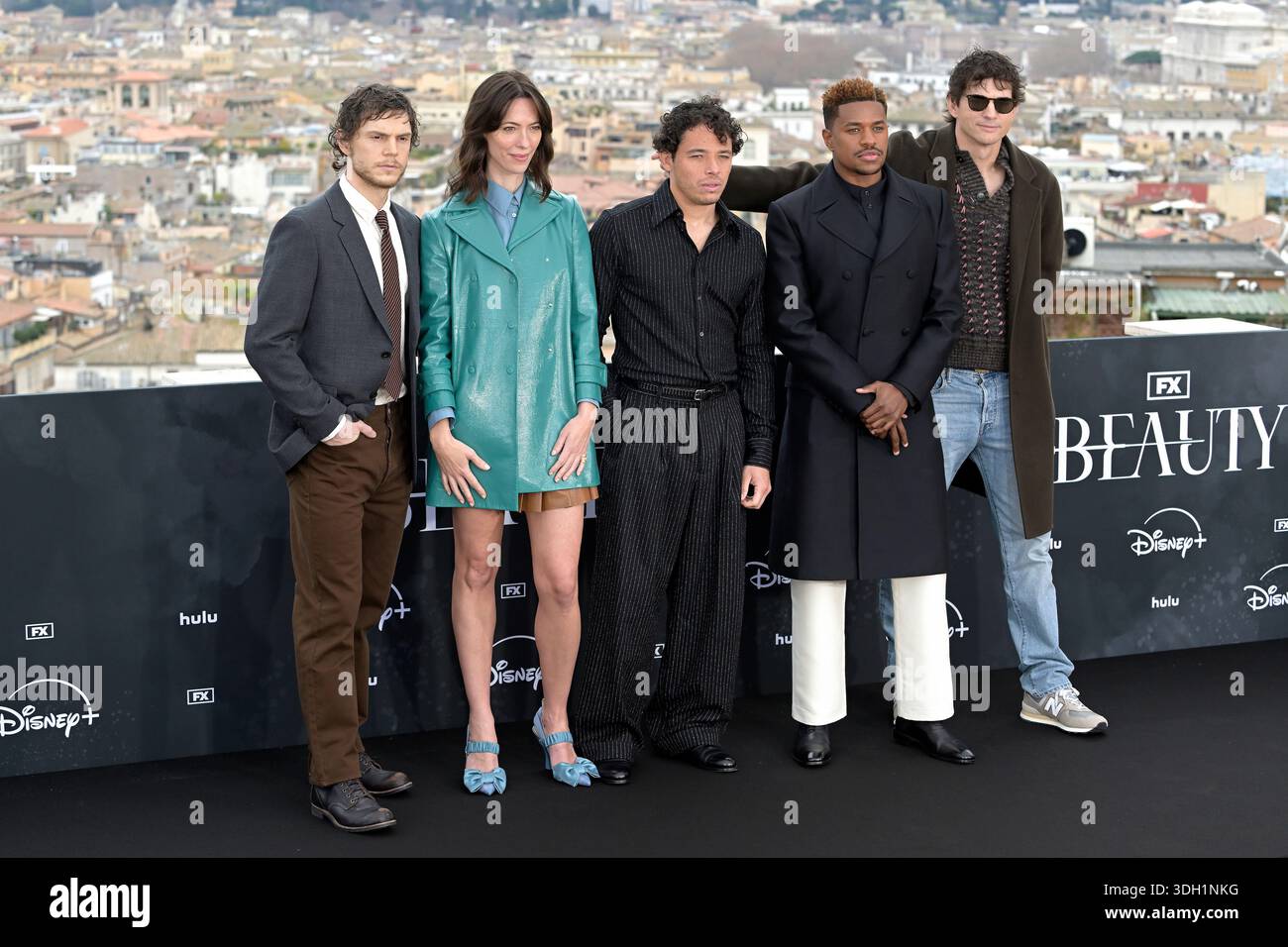 Rome, Italy. 19th Jan, 2026. ROME, ITALY - JANUARY 19: Evan Peters ...
