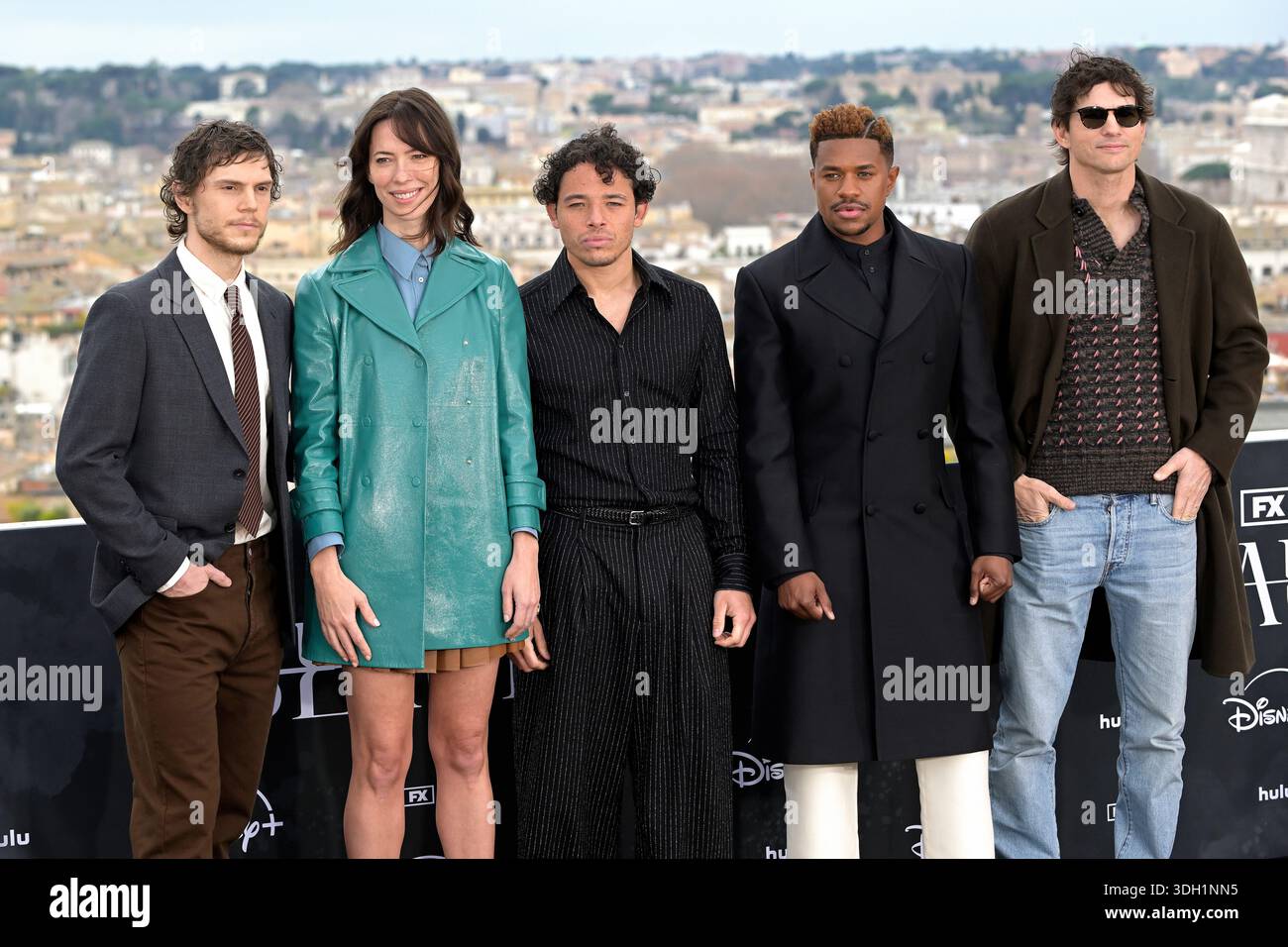 Rome, Italy. 19th Jan, 2026. ROME, ITALY - JANUARY 19: Evan Peters ...