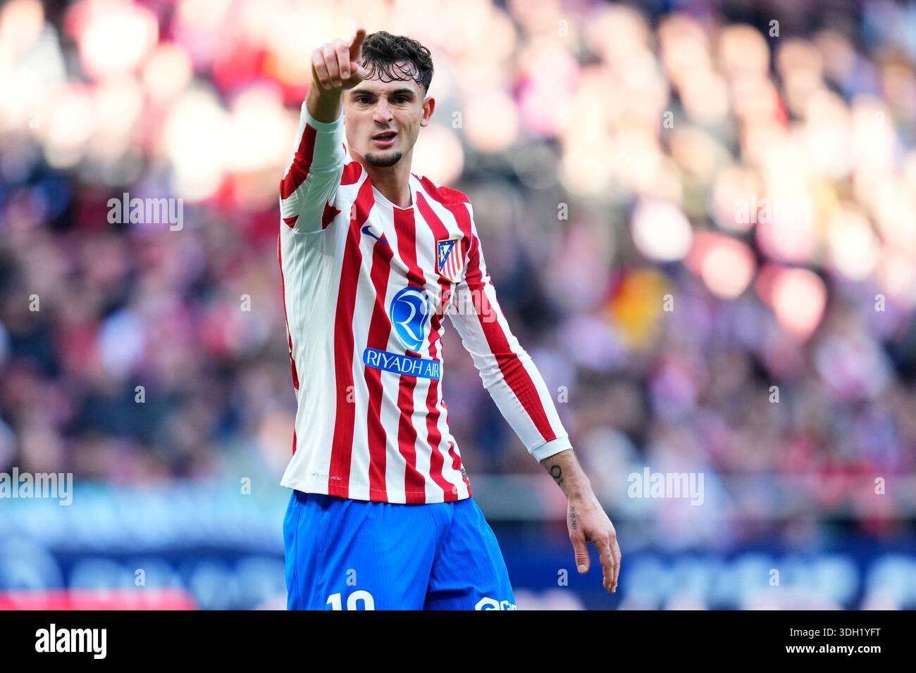 Madrid, Spain. 19th Jan, 2026. Marc Pubill of Atletico de Madrid during ...