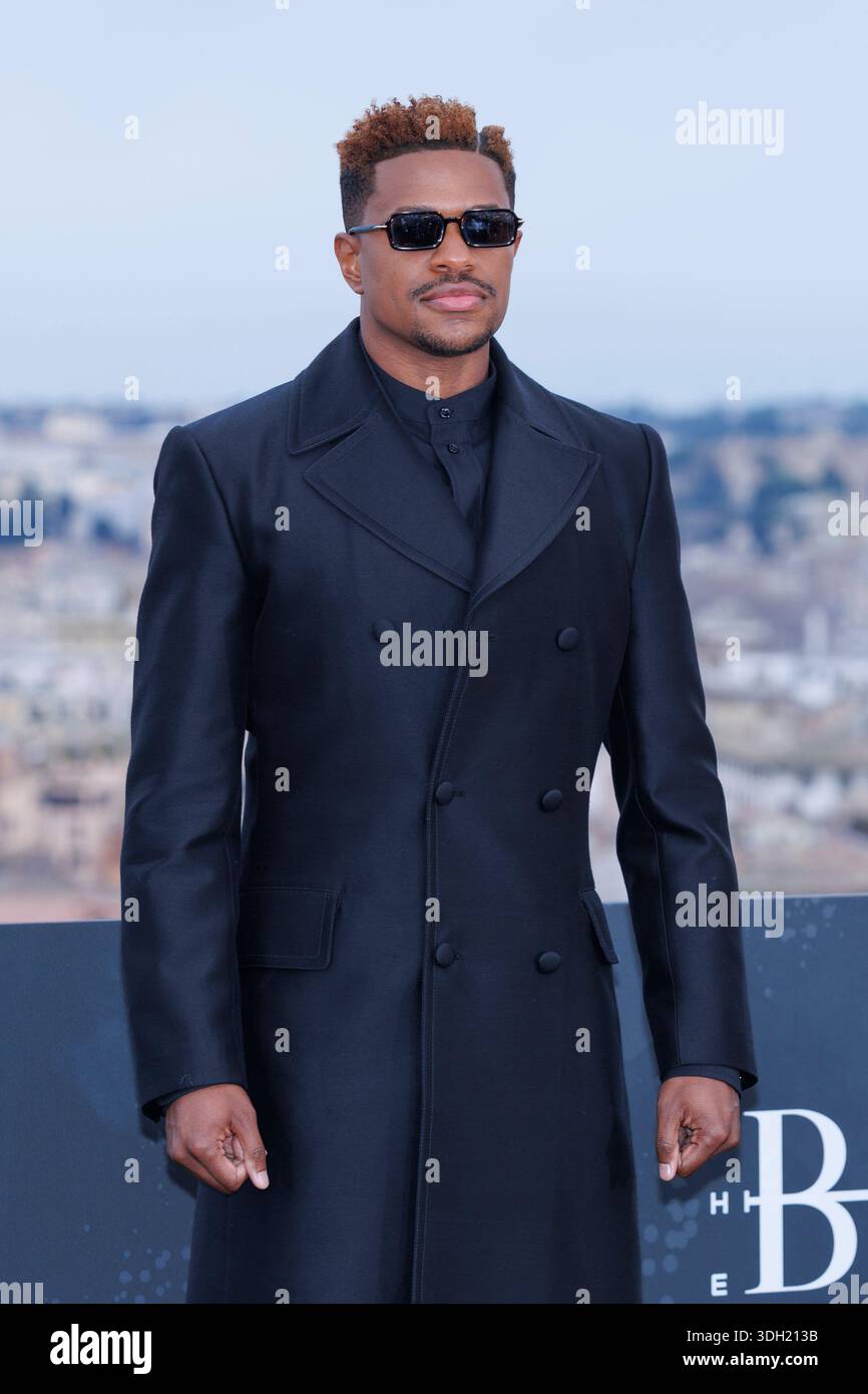 Rome, Italy. 19th Jan, 2026. Jeremy Pope attends the photocall of the ...