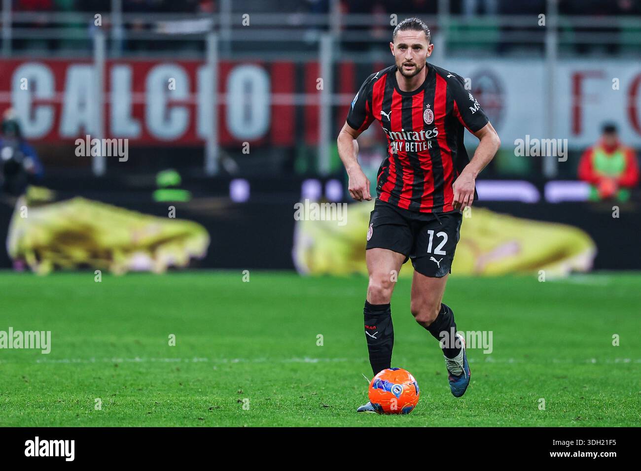 Adrien Rabiot of AC Milan seen in action during Serie A 2025/26 ...