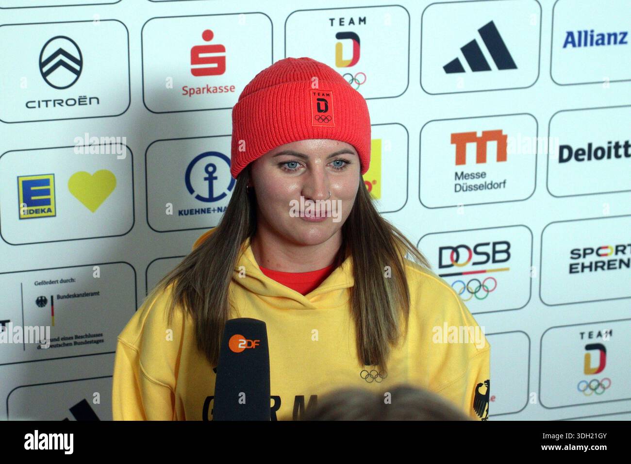 MUNICH, GERMANY - JANUARY 19: Interview with Ramona Hofmeister ...