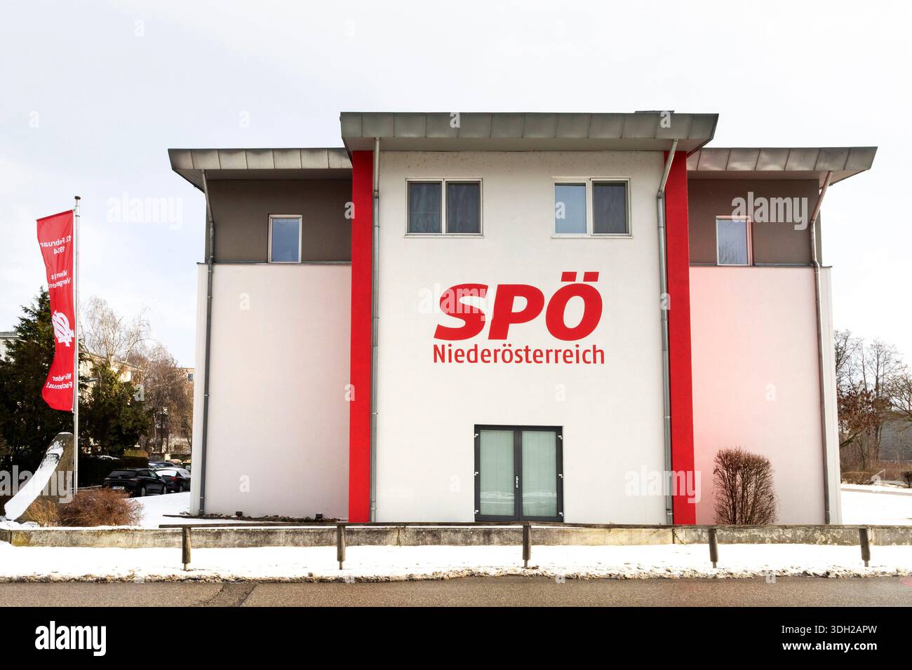 SPÖ Niederösterreich, Landesparteizentrale in Sankt Pölten, Österreich ...