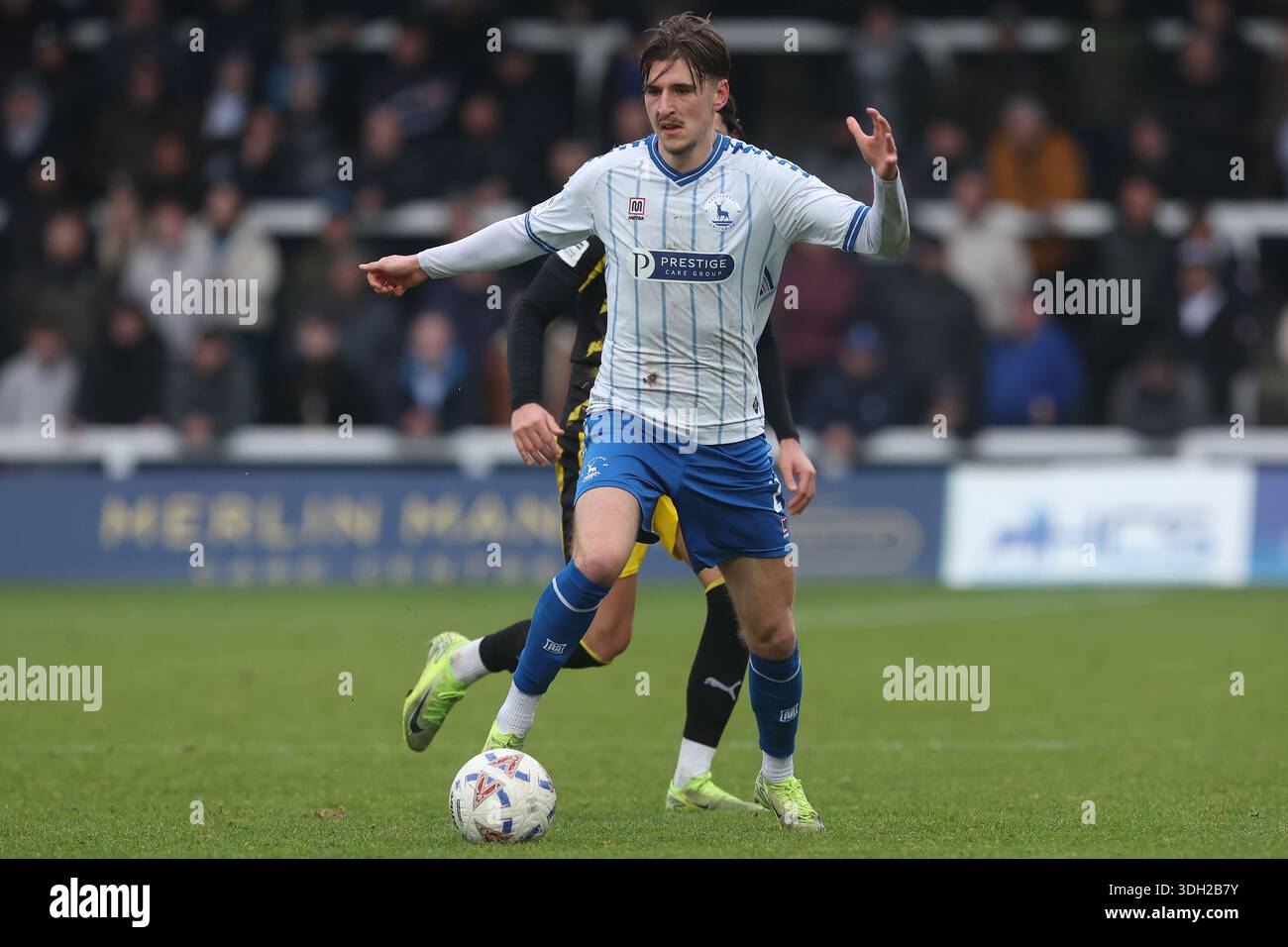 Hartlepool United's Jay Benn in action during The Enterprise National ...