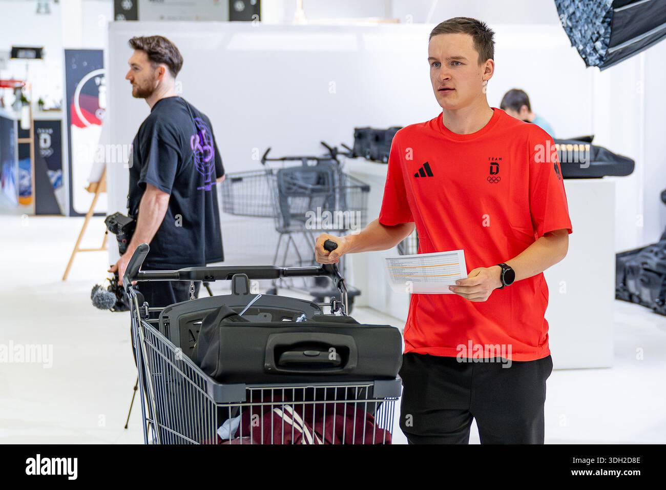 Julian Schmid (DOSB Olympic squad German Ski Association DSV, Nordic ...