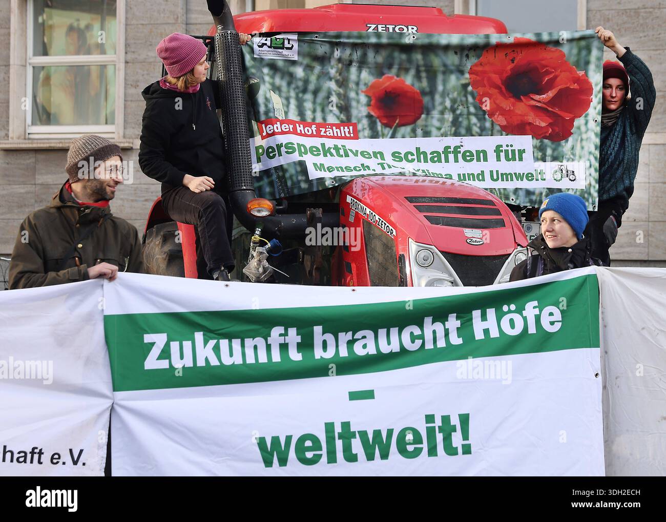 17.01.2026 // Sachsen Anhalt Halle Saale Bauernproteste Proteste von ...