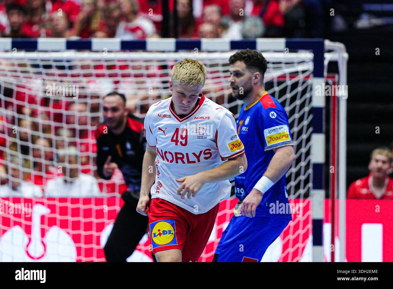 Frederik Bo Andersen (Daenemark, #49) DEN, Rumaeinen vs. Daenemark ...