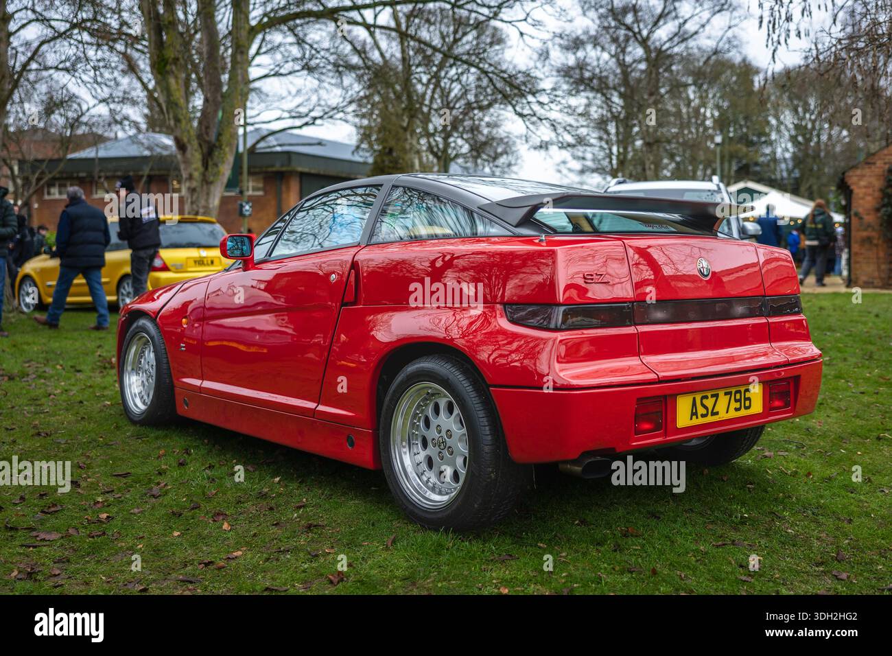 Alfa Romeo SZ, on display at the Bicester Motion assembly held on the ...