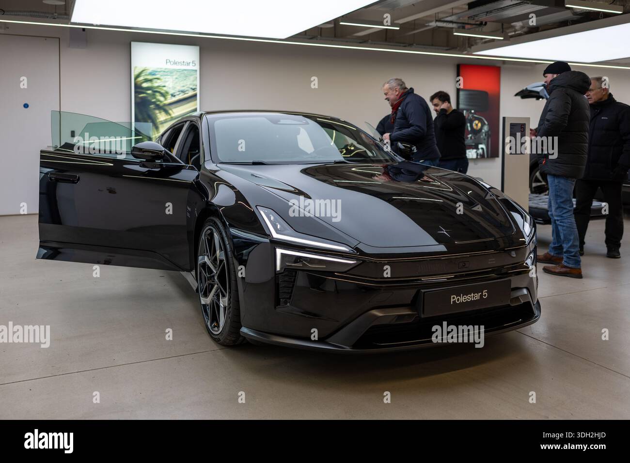 Polestar 5, on display at the Bicester Motion assembly held on the 11th ...