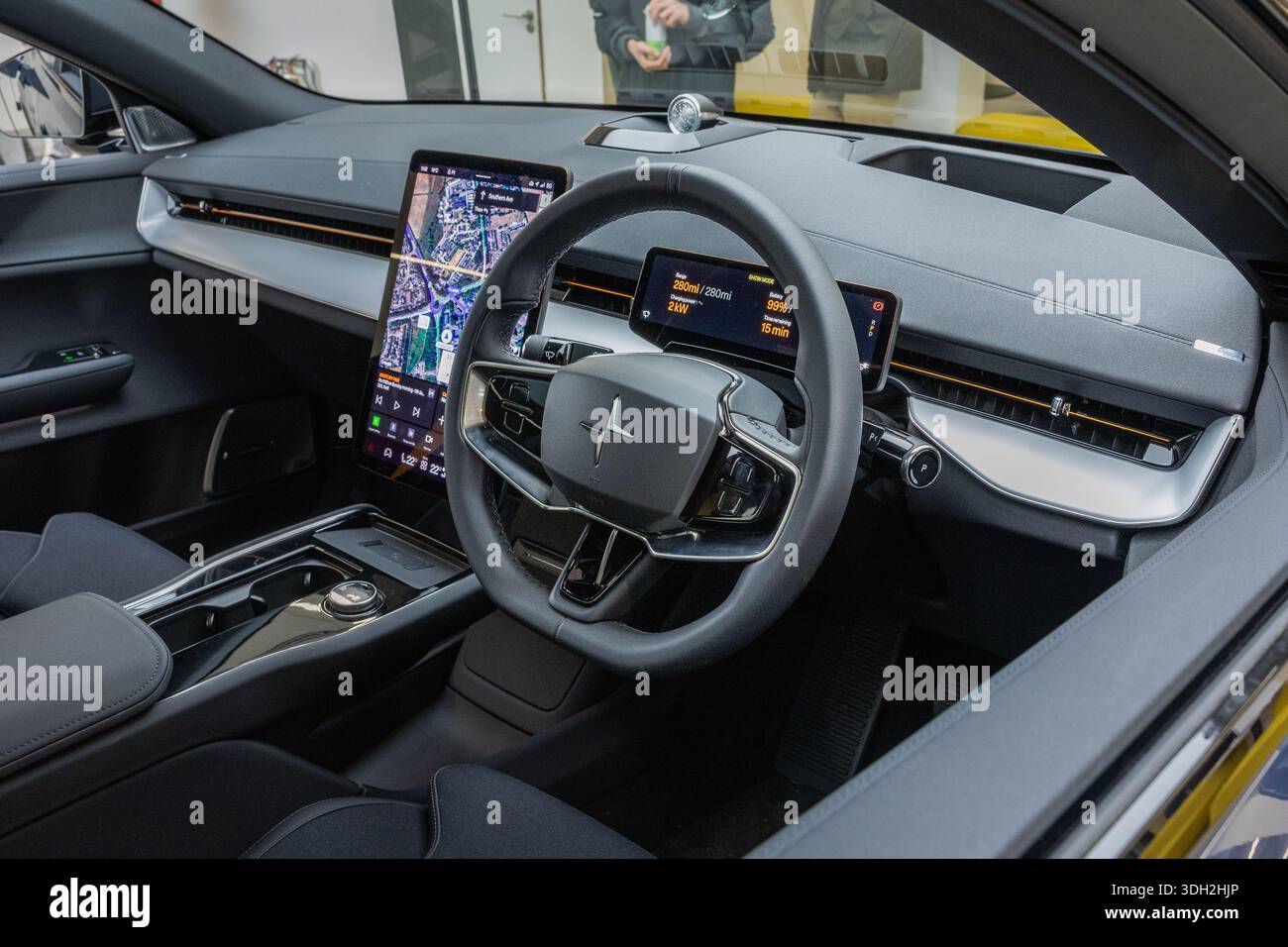 Polestar 5, on display at the Bicester Motion assembly held on the 11th ...