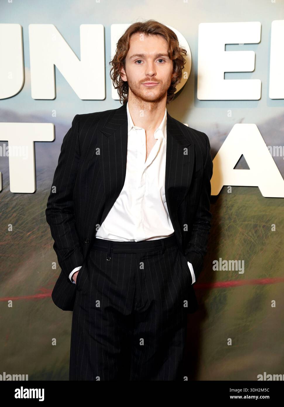 Harry Lawtey attends the special screening of Under Salt Marsh, at ...