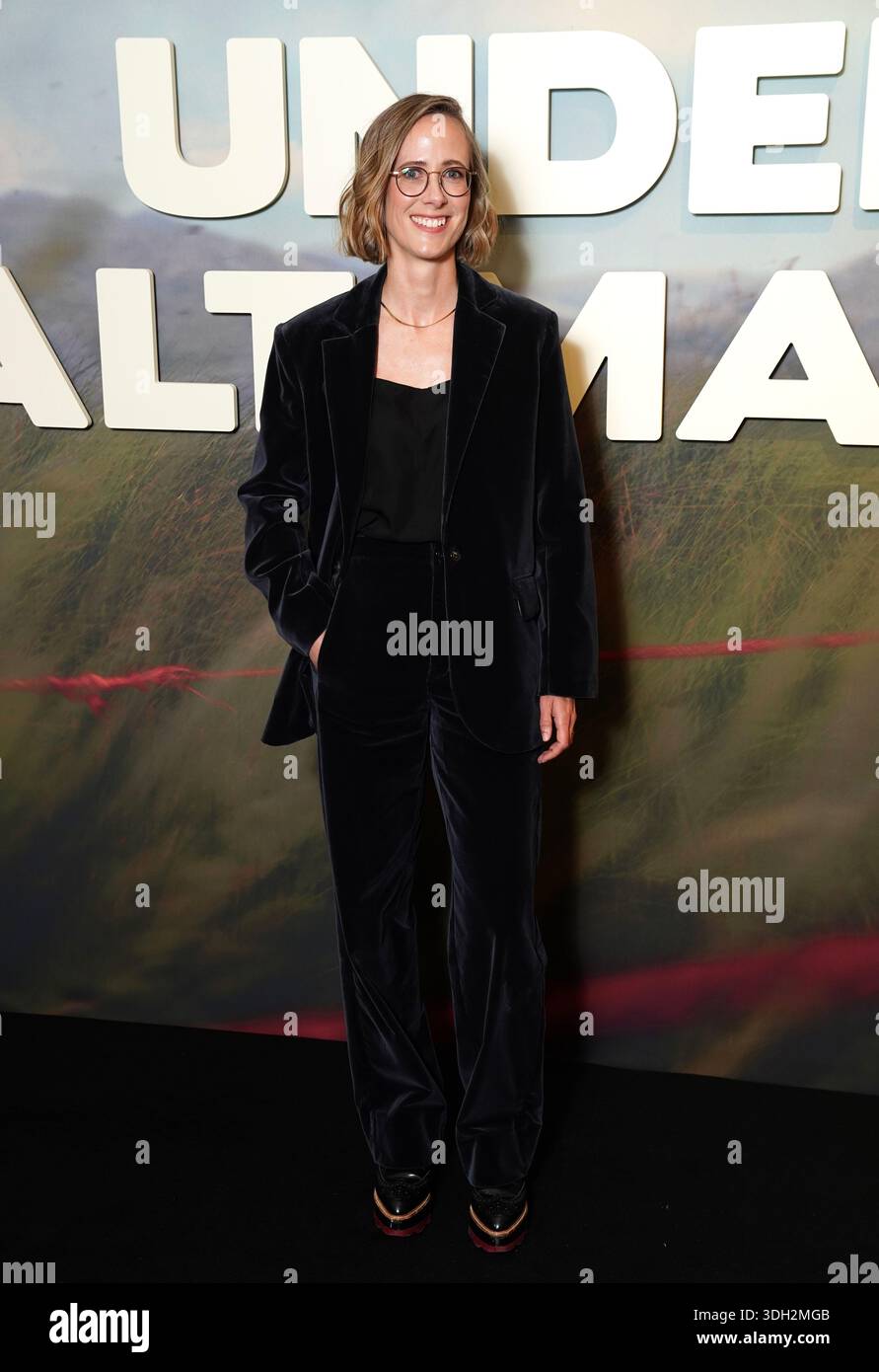 Claire Oakley attends the special screening of Under Salt Marsh, at ...