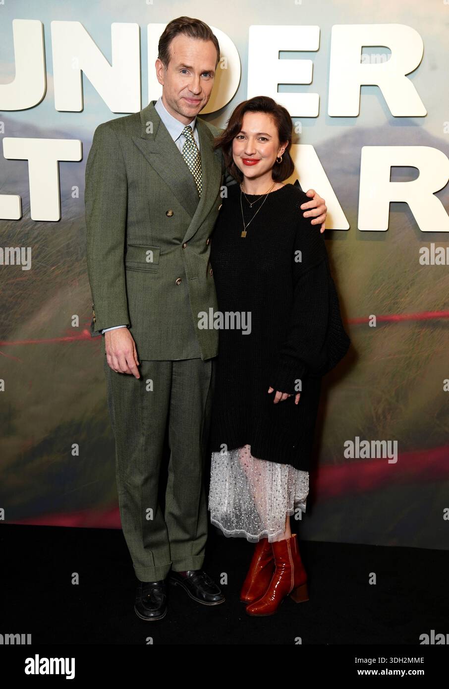 Rafe Spall and Esther Smith attend the special screening of Under Salt ...