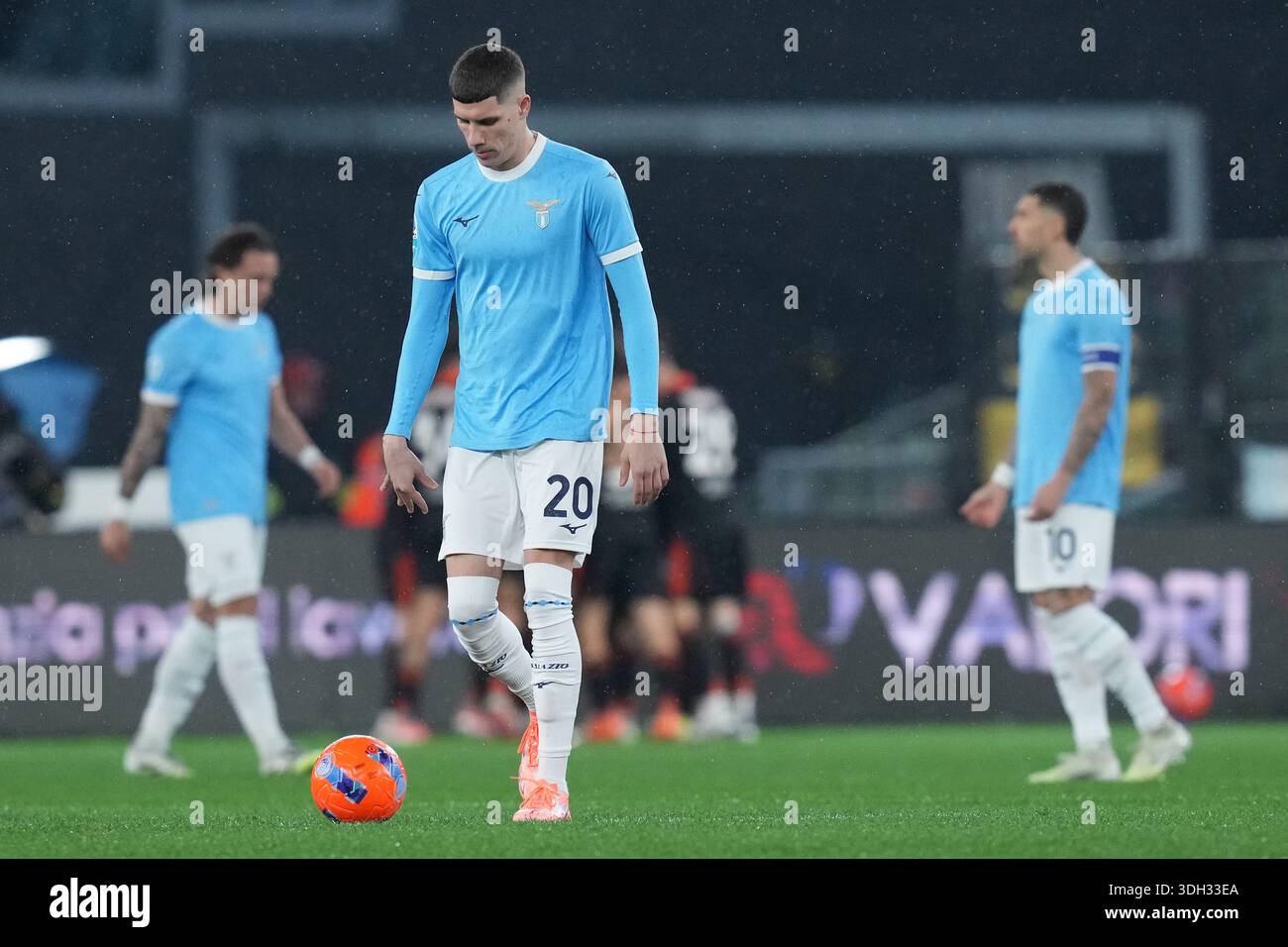 Roma, Italia. 19th Jan, 2026. Lazio's Petar Ratkov during the Serie A ...