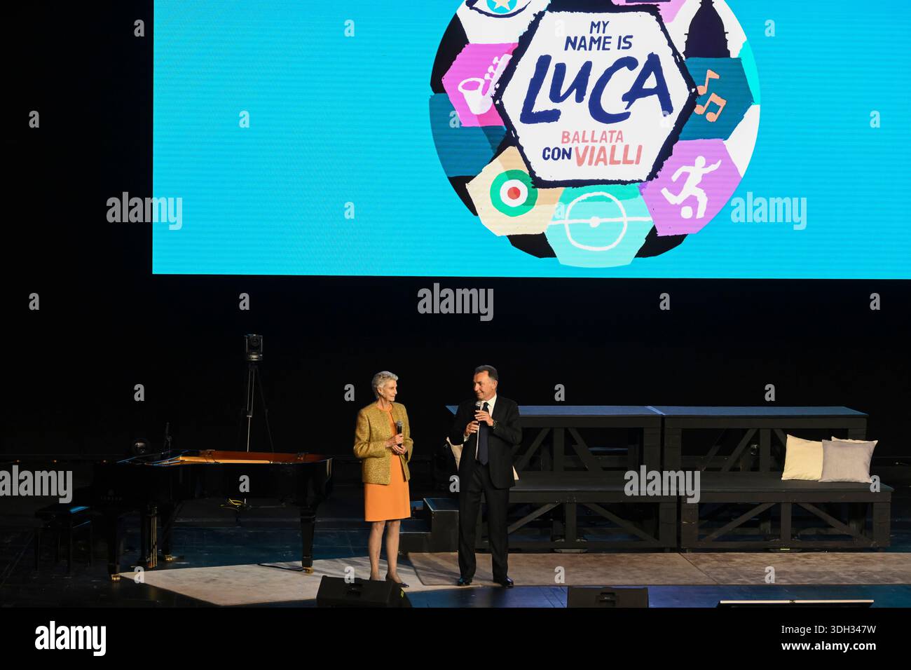 Allegra Caracciolo, Massimo Mauro. Seconda edizione di "My Name is Luca ...