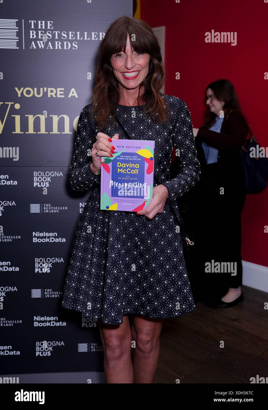 EMBARGOED TO 2100 MONDAY JANUARY 19 Davina McCall with her book ...