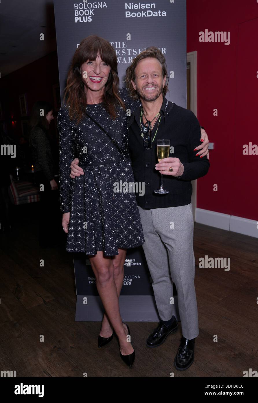 EMBARGOED TO 2100 MONDAY JANUARY 19 Davina McCall and husband Michael ...