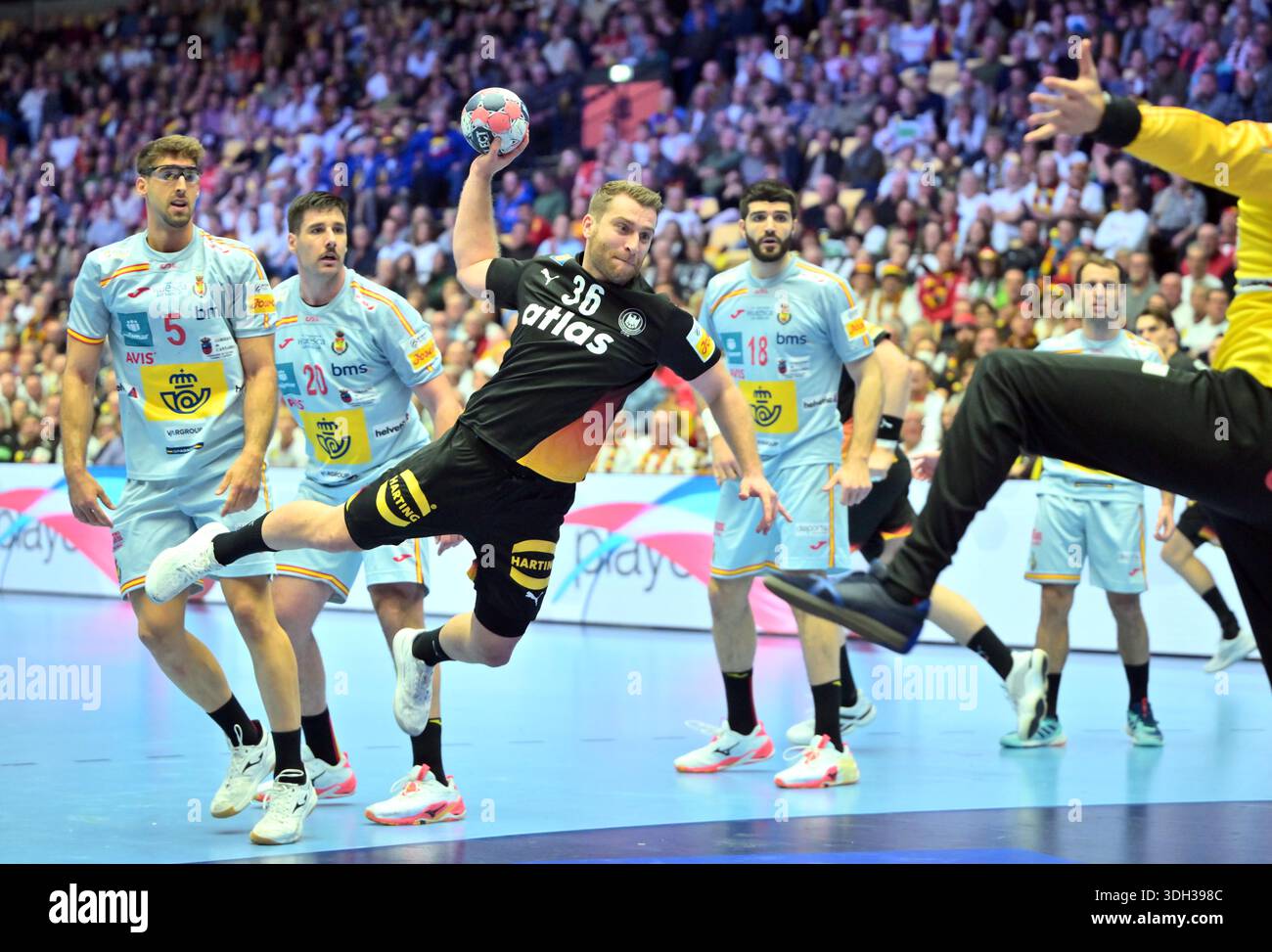 Herning, Denmark. 19th Jan, 2026. Handball: European Championship ...