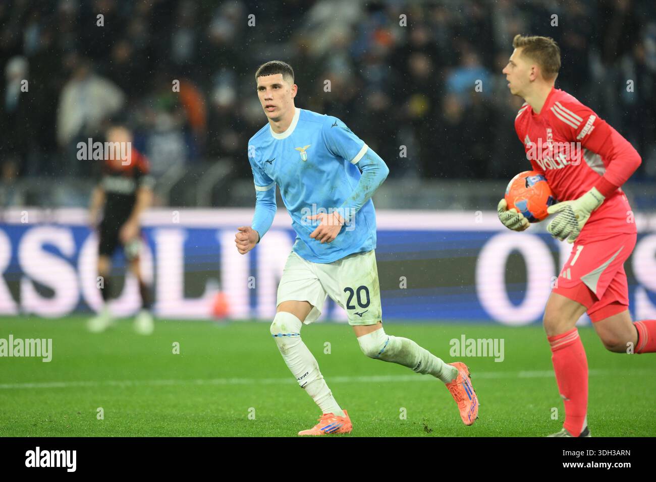 Olimpico Stadium, Rome, Italy - Petar Ratkov of SS Lazio during Serie A ...