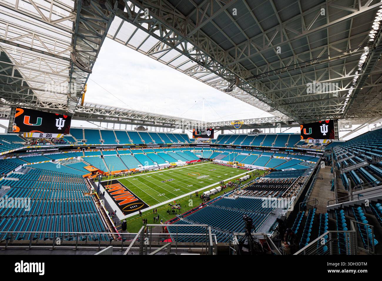 Miami Gardens, Florida, USA. 19th Jan, 2026. An overall view of field ...