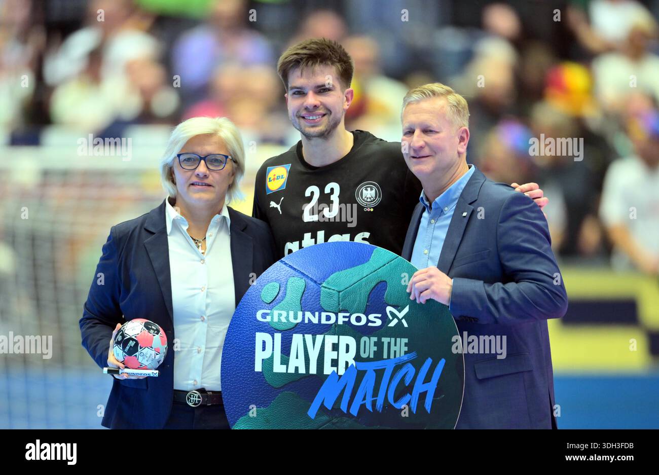 Herning, Denmark. 19th Jan, 2026. Handball: European Championship ...