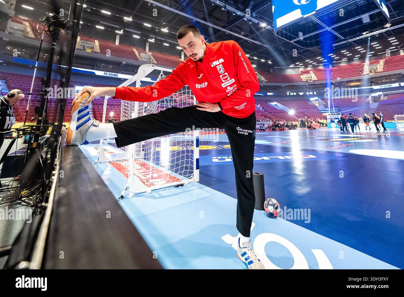 Malmo, Sweden - 2026, January 19 : Matej Mandic (12) of Croatia seen ...