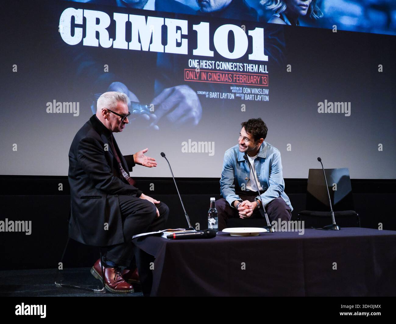 London, UK. 19th Jan, 2026. Mark Kermode and Bart Layton on stage at ...