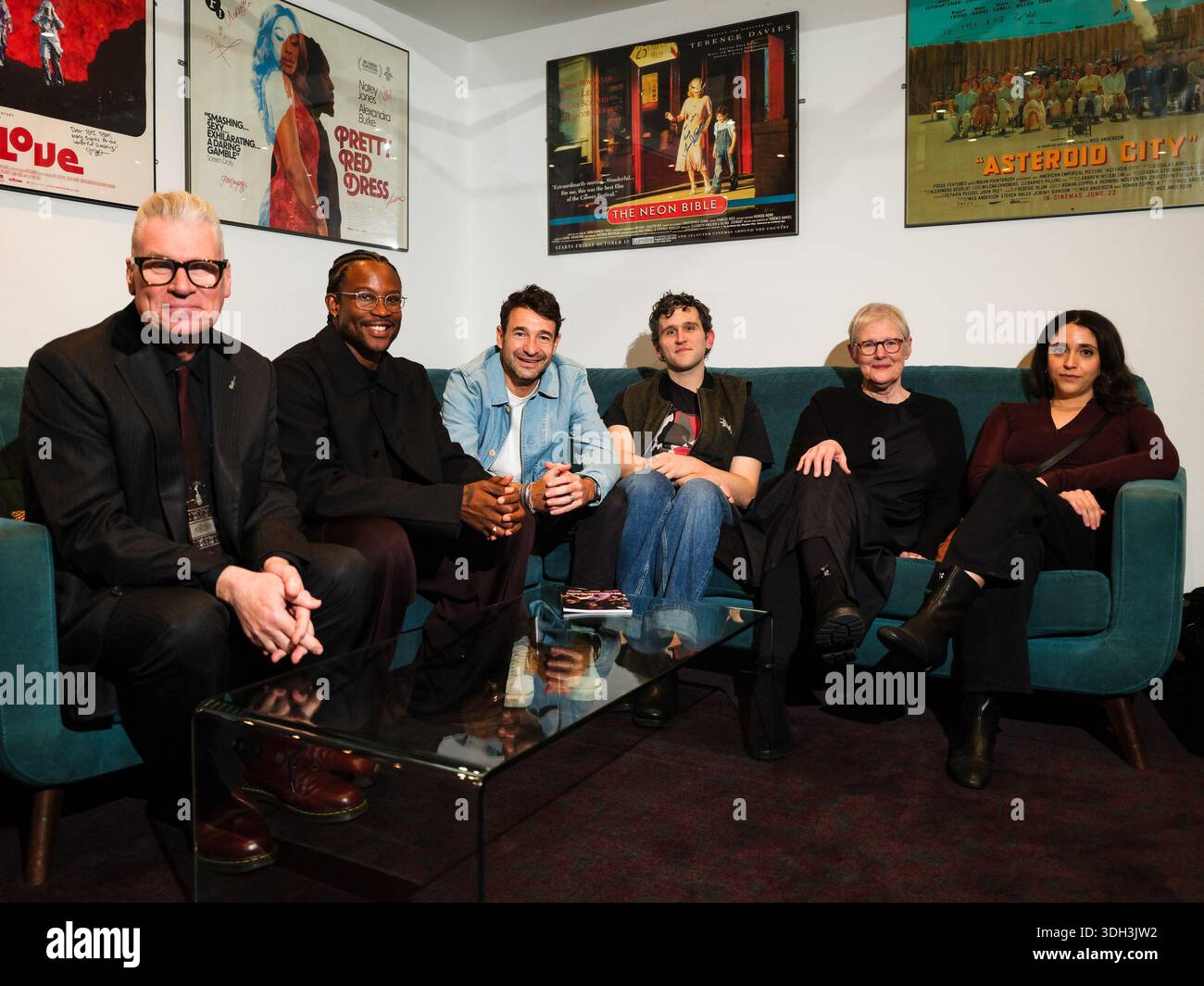 London, UK. 19 January 2026. Mark Kermode, Akinola Davies Jr, Bart ...