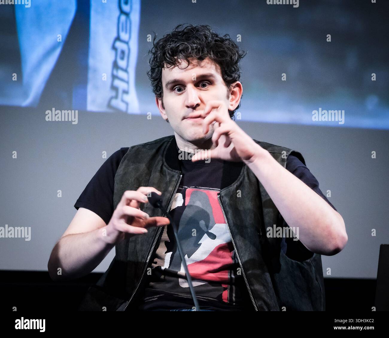 London, UK. 19 January 2026. Harry Melling on stage at Mark Kermode in ...