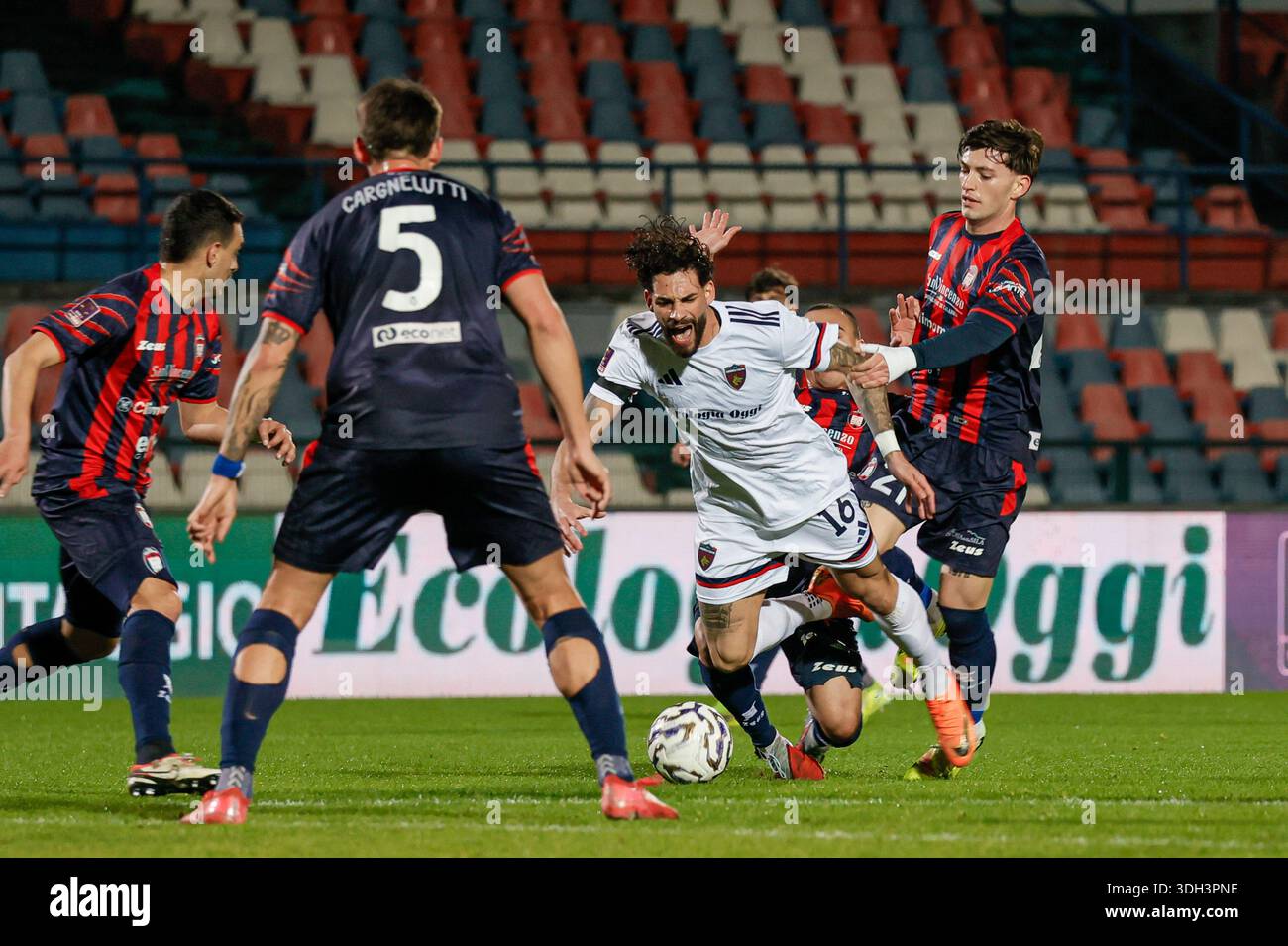 during the Serie C football match between Cosenza and Crotone at San ...