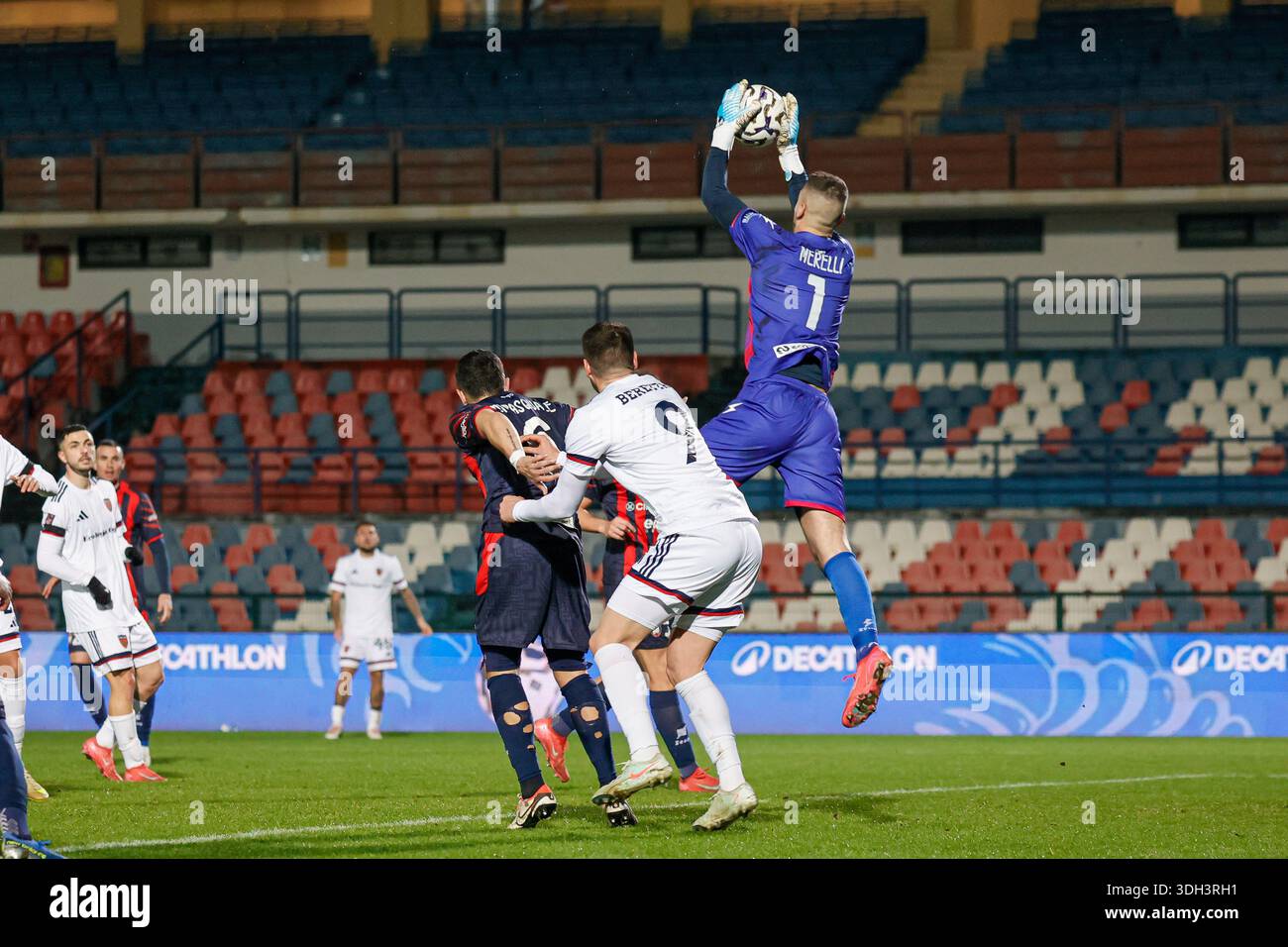 during the Serie C football match between Cosenza and Crotone at San ...
