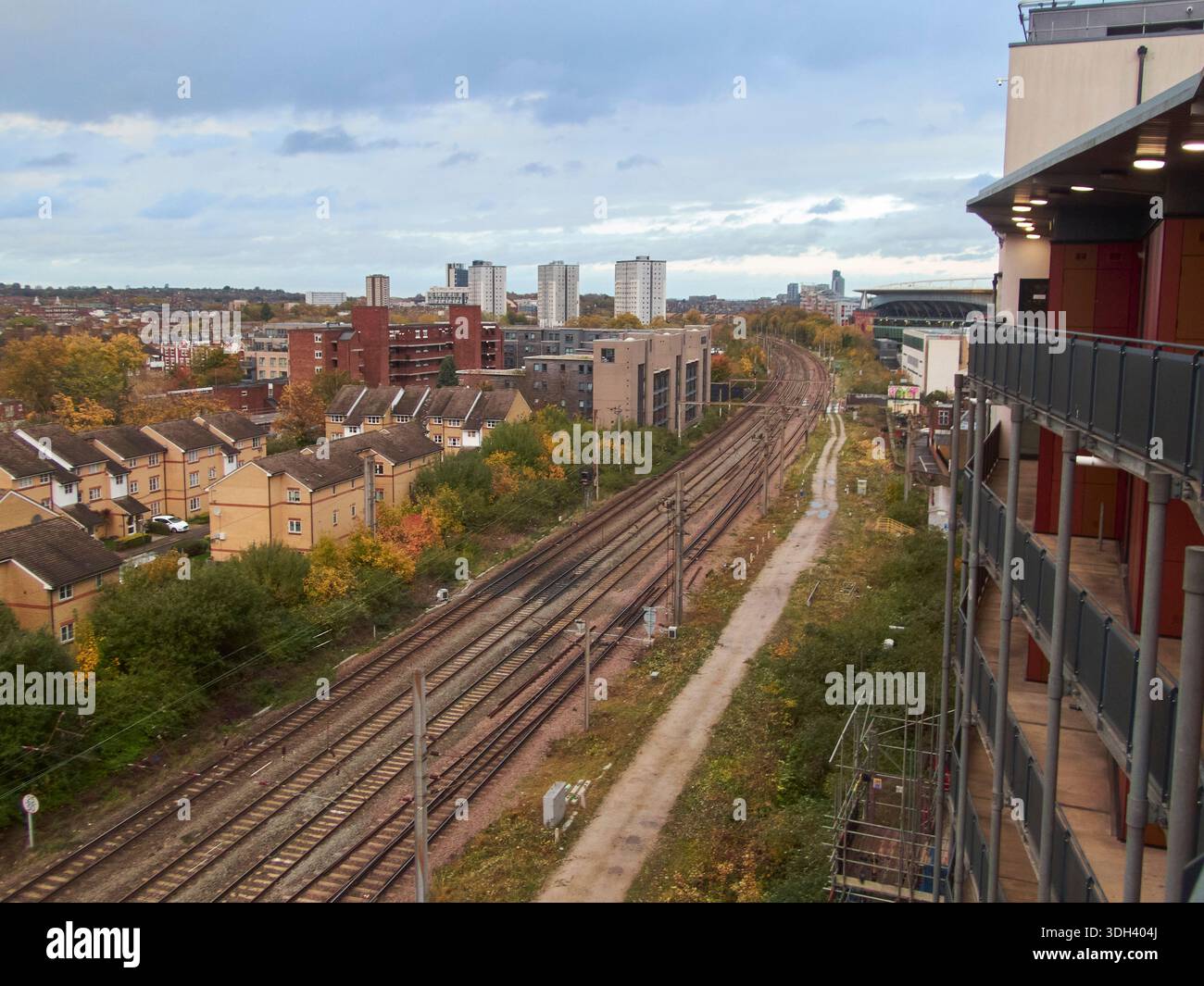 Elevated View North London Stock Photo - Alamy