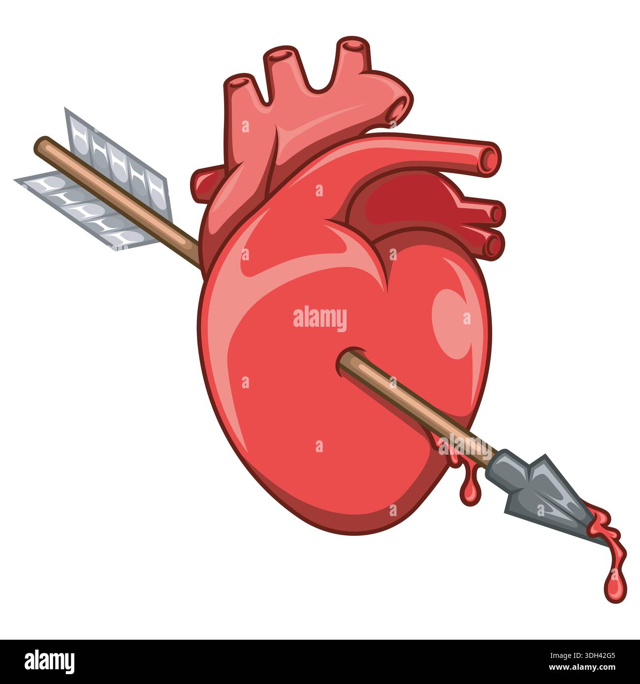 Suffering blood Stock Vector Images - Alamy