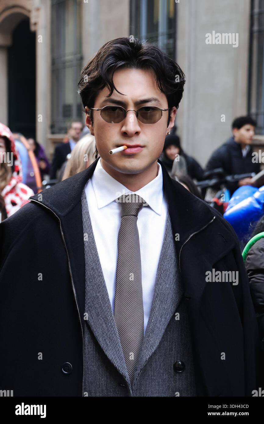 Milan, Milan Fashion Week Menswear Fall/Winter 2026/2027 - Men's ...