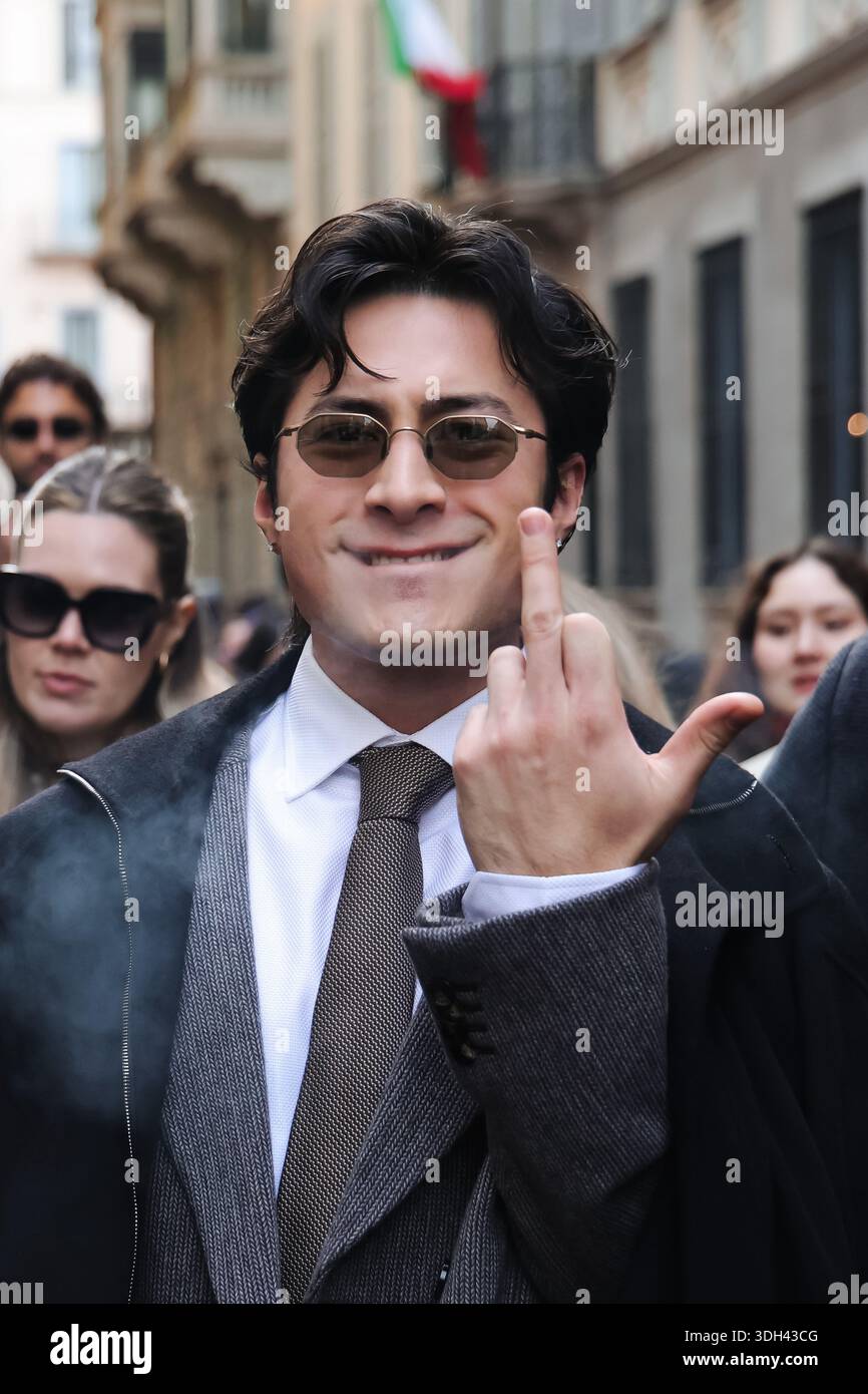 Milan, Milan Fashion Week Menswear Fall/Winter 2026/2027 - Men's ...