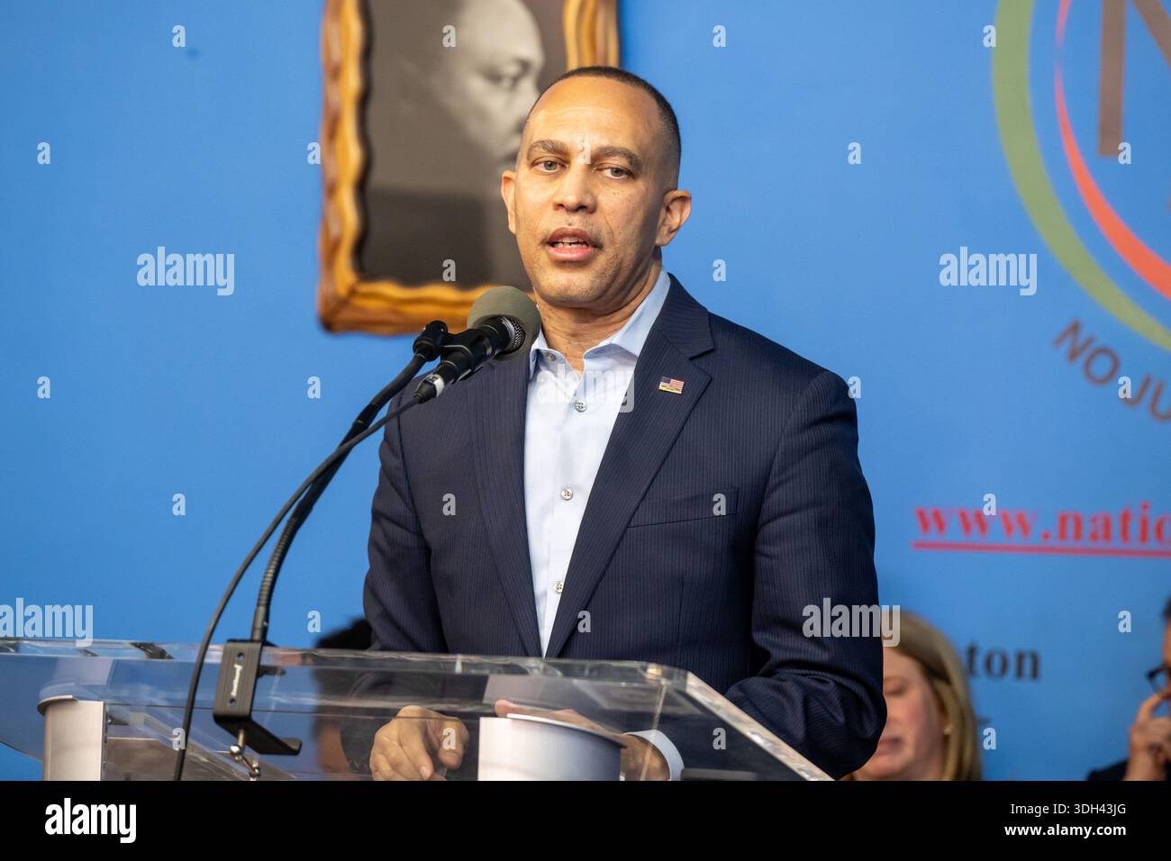 NEW YORK, NEW YORK - JANUARY 19: U.S. Rep. Hakeem Jeffries (D-NY ...