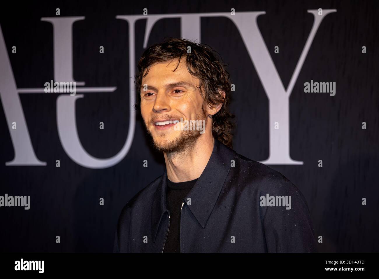 Rome, Italy - January 19, 2026: Actor Evan Peters attends the red ...