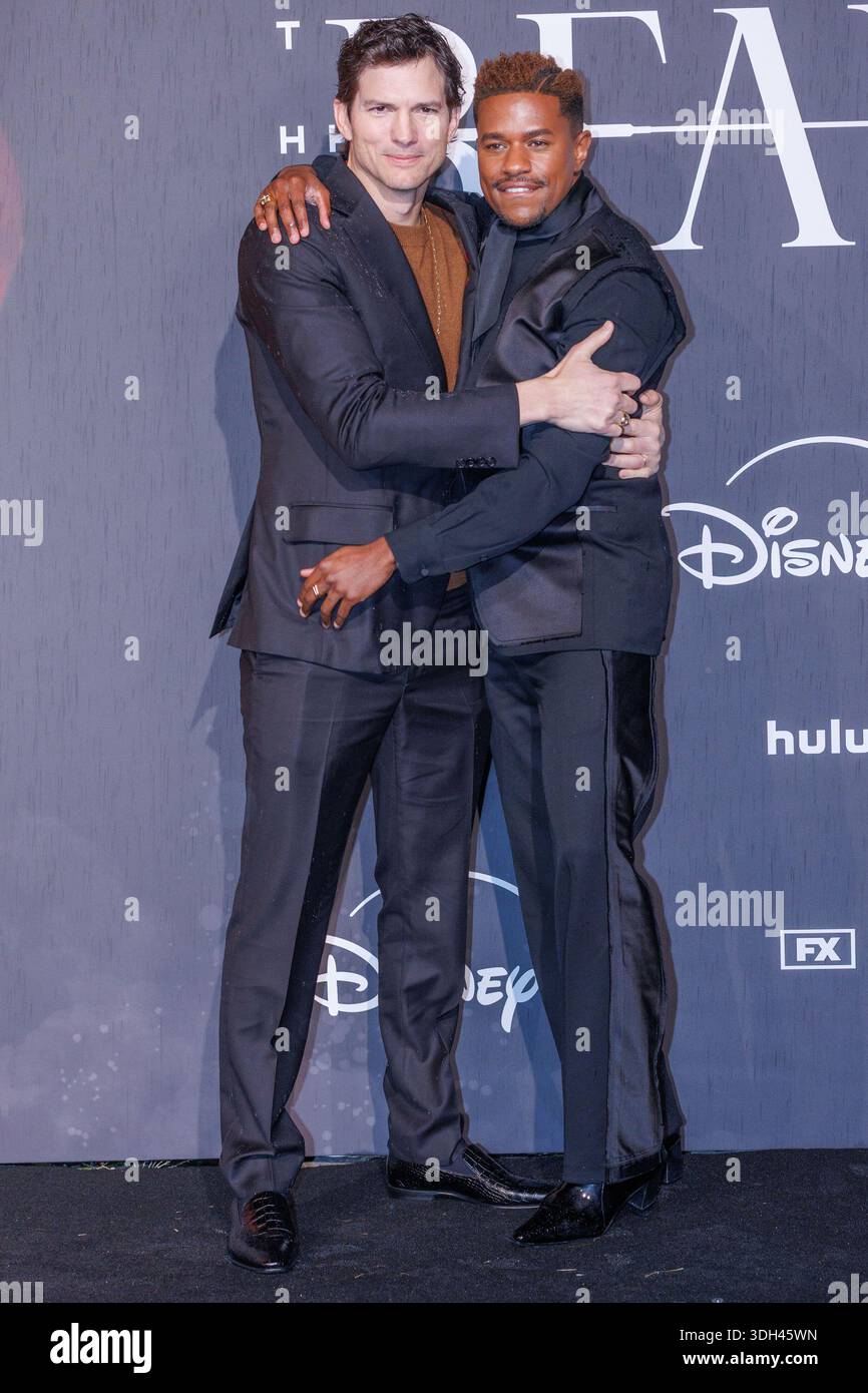 Rome, Italy. 19th Jan, 2026. Ashton Kutcher and Jeremy Pope attend the ...