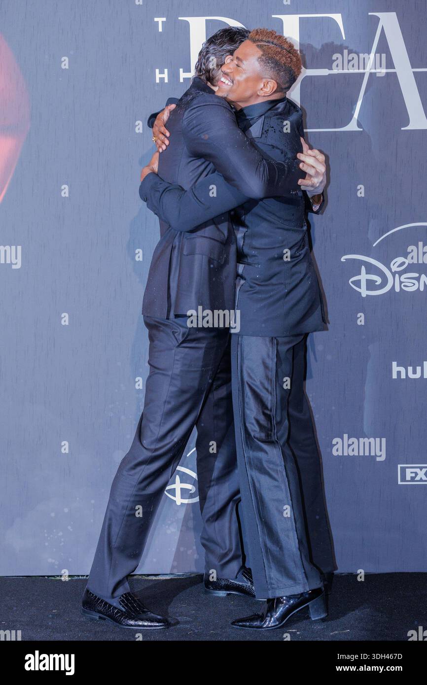 Rome, Italy. 19th Jan, 2026. Ashton Kutcher and Jeremy Pope attend the ...